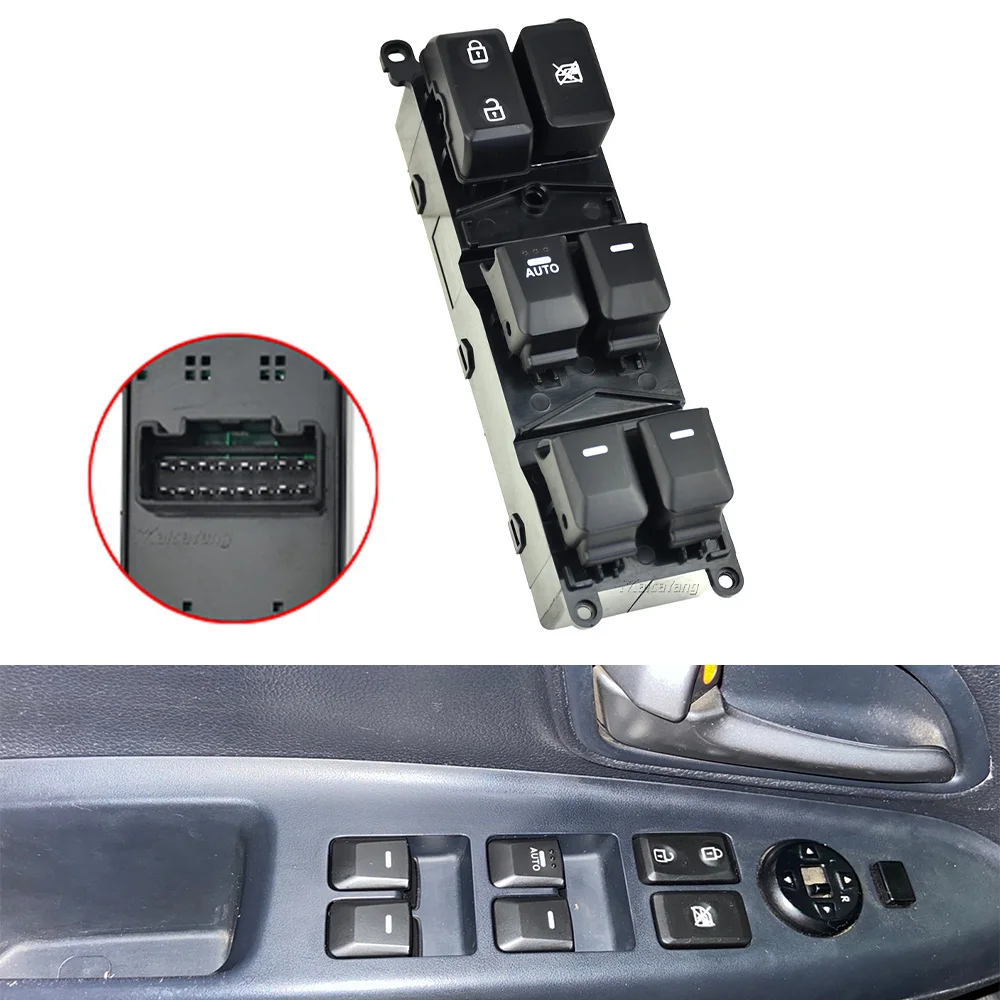 93570-1W155-For-Kia-Rio-4Door-2012-2013-2014-2015-Front-Left-Electric ...