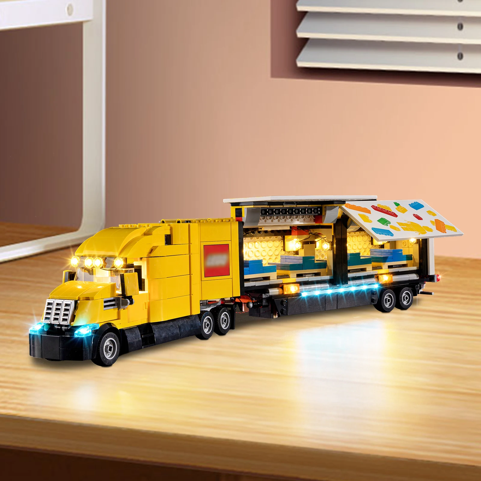 Ensemble d'éclairage LED sans modèle adapté au camion de livraison LEGO ...