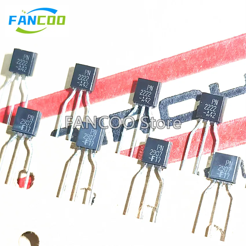 Transistor-PN2907A-PN2222A-2907-2222-TO-92-nuevo-y-Original-NPN-PNP ...