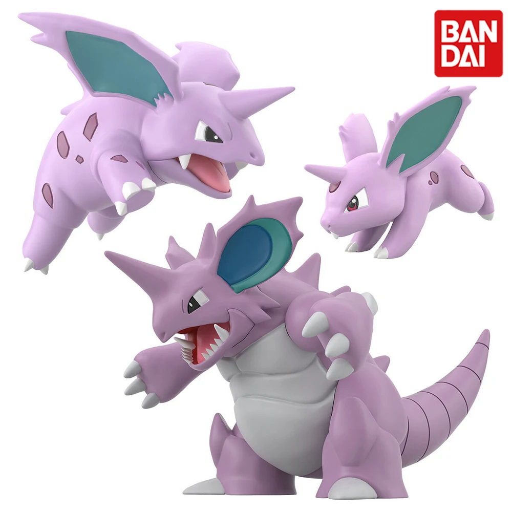 Bandai Pocket Monsters Pokemon Scale World 1/20 Nidoking Nidorino ...