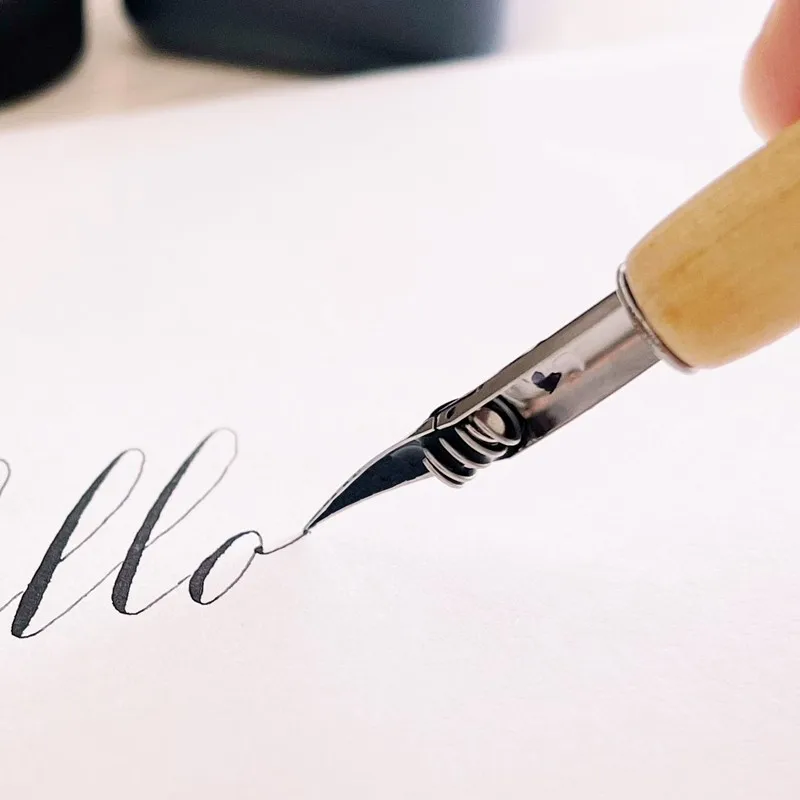 JY-Calligraphy-Ink-storage-device-English-Roundhand-Engrosser-s-script ...