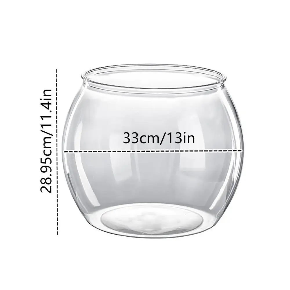 Empty Glass Fish Bowl