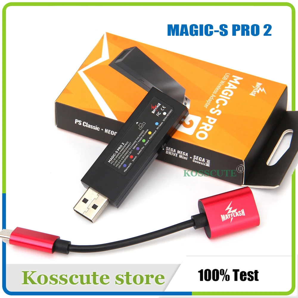 NEW-MayFlash-MAGIC-S-PRO-2-For-PS3-PS4-for-Xbox-Series-X-S-Wireless ...