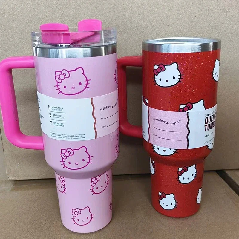 40Oz-Sanrio-Hello-Kitty-Stainless-Steel-Insulated-Mug-Pink-with-Handle ...