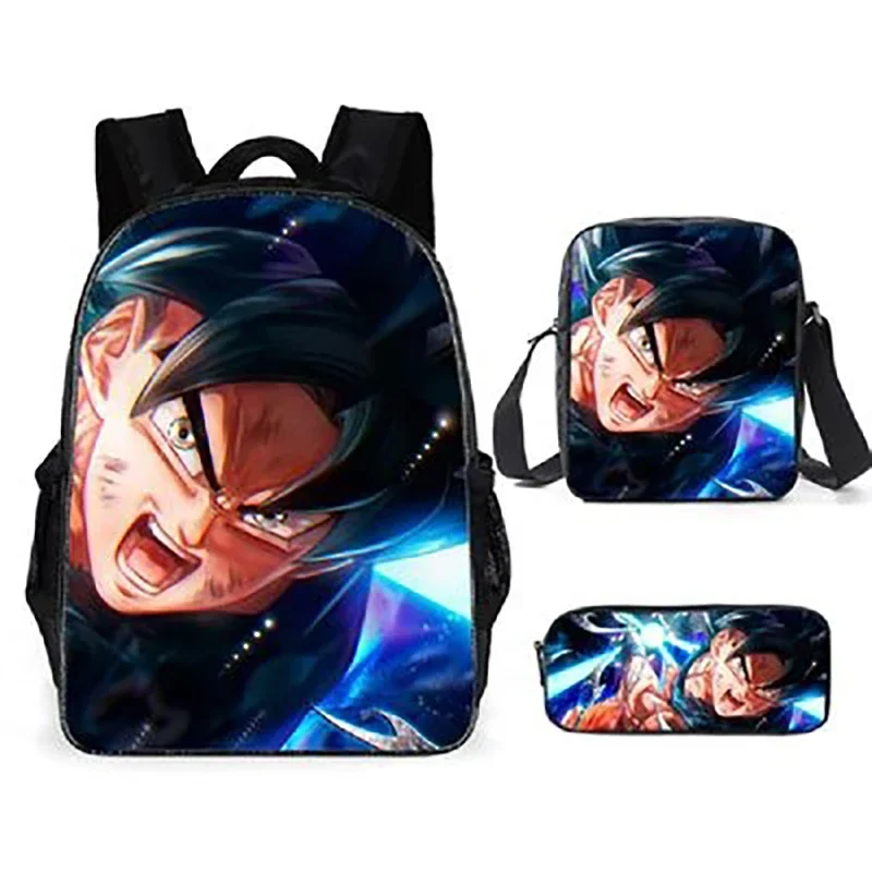3pcs-set-Anime-Dragon-Ball-Z-Backpack-Child-School-Bags-Cartoon-Dragon ...