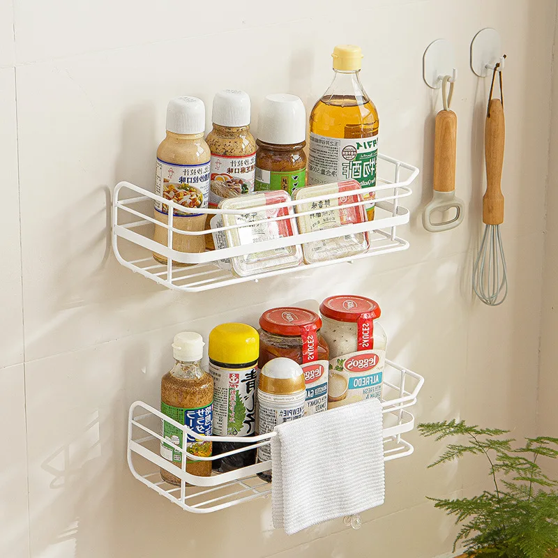 Wall-mounted-rectangular-storage-rack-Bathroom-toilet-drain-rack ...