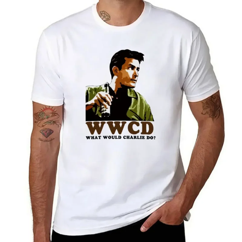 Camiseta-blanca-personalizada-para-hombre-ropa-vintage-de-gran-tama-o ...