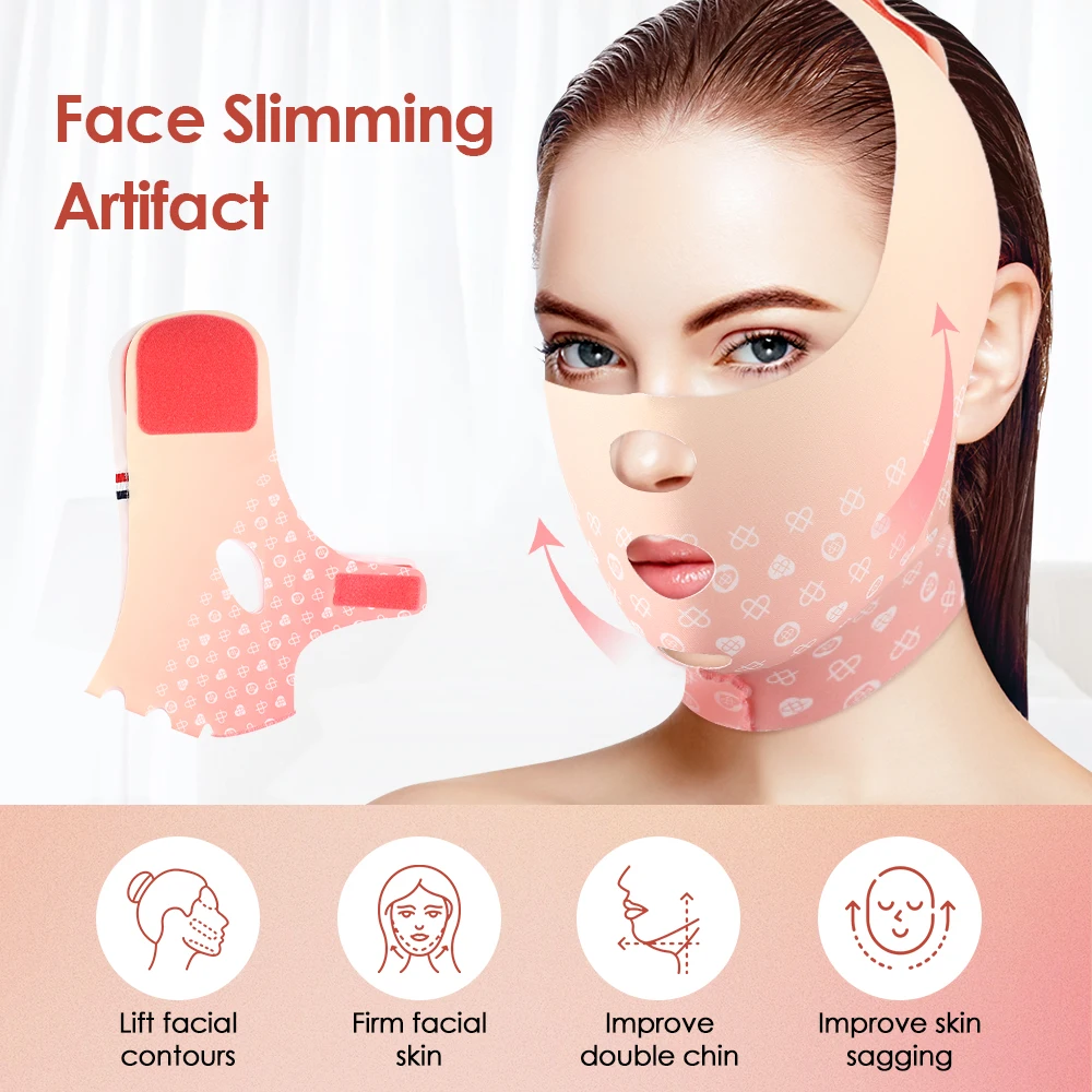 Reusable-Face-Slimming-Bandage-Face-Lifting-Belt-V-Line-Face-Shaper ...