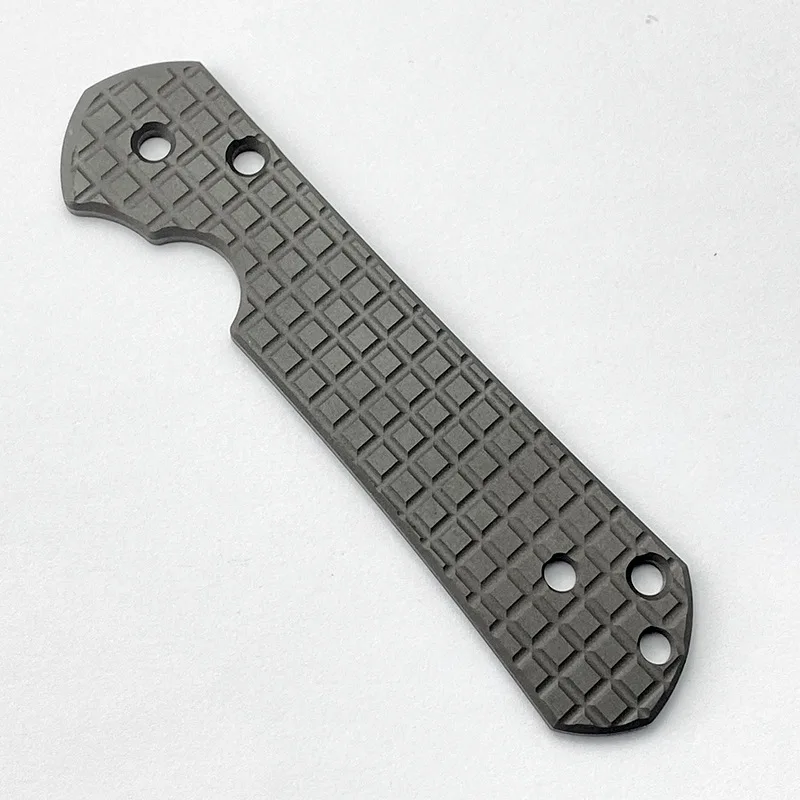 DIY Folding Knife Handle patch Titanium Alloy Grips Handle patch Decor ...