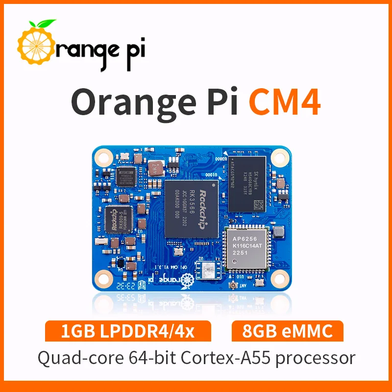 Orange-Pi-CM4-Compute-Module-4-con-1GB-de-RAM-8GB-EMMC-Flash-WiFi5-BT5 ...
