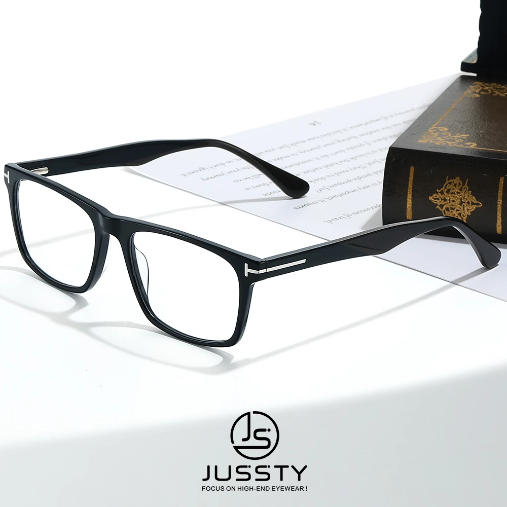 JUSSTY High Myopia Optical Glasses Men Tom Ford Multifocal Prescription ...