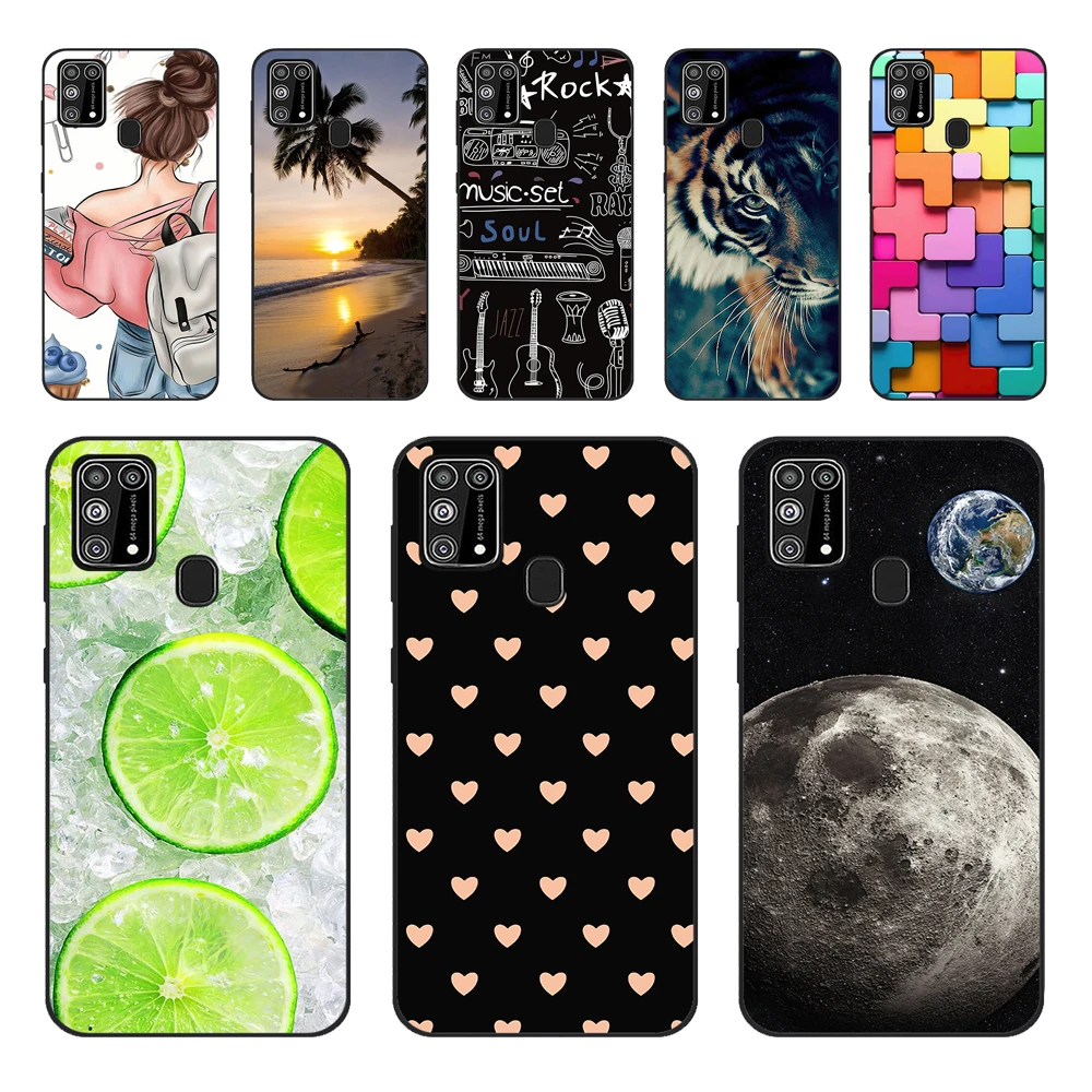 For Samsung Galaxy M31 Case Silicone Soft Tpu Back Cover Phone Cases ...