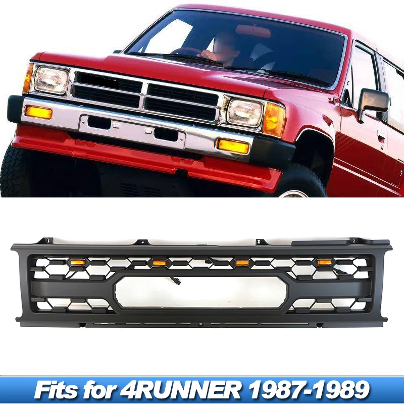 Fit-for-TOYOTA-4RUNNER-1987-1988-1989-grille-with-lights-front-bumper ...