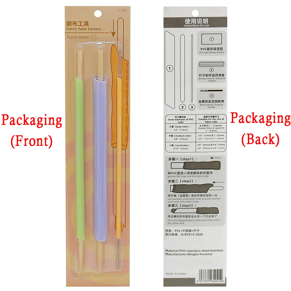 3-PCS-Quick-Turn-Fabric-Set-Assorted-Sizes-Tube-Turner-For-Sewing-DIY ...