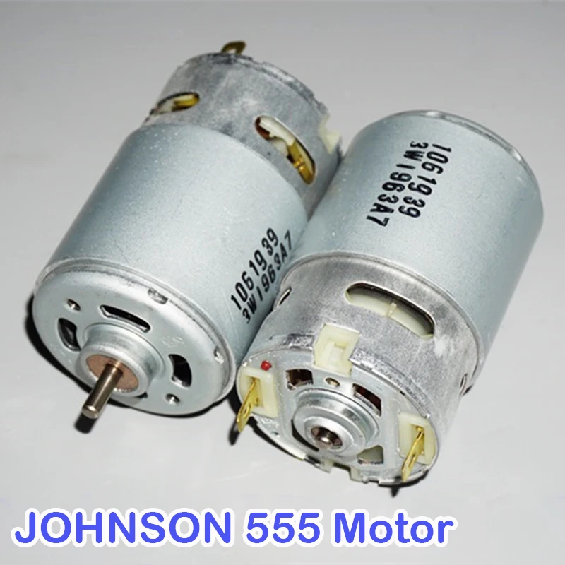 1PC JOHNSON 555 Power Motor DC 12V 18V 17500RPM High Speed Large Torque ...