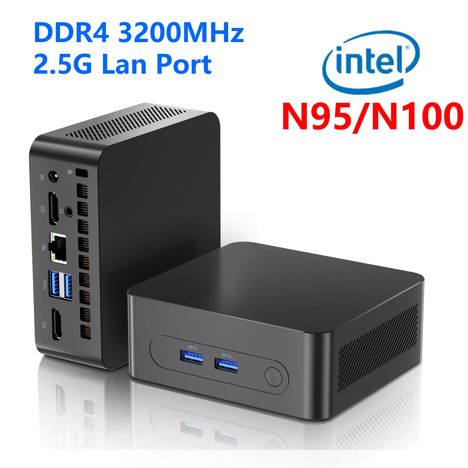 SZBOX-Mini PC Windows 11, GK N100, 12th Gen, Intel, N95, N100, 8GB ...