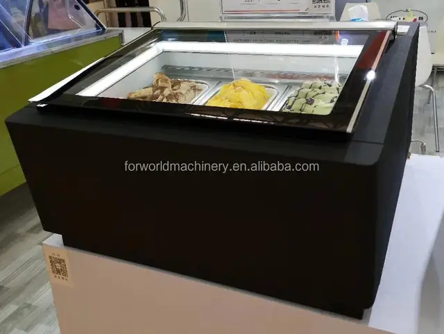 Ice Cream Display Freezer Used