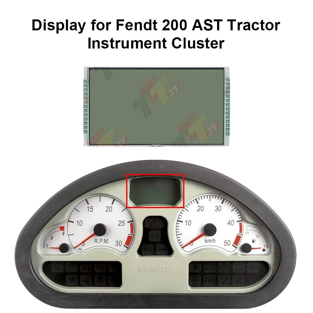 Dashboard LCD Display for Fendt 200 AST Tractor Instrument Cluster ...