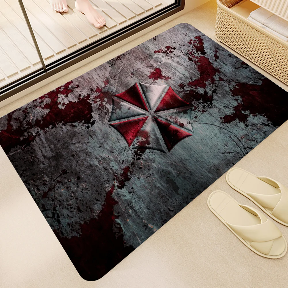 Resident Evil Umbrella Entrance Door Mat Rectangle Anti-slip Home Soft ...
