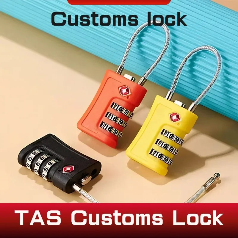 New TSA Customs Colorful Code Lock for Travel Luggage Password ...