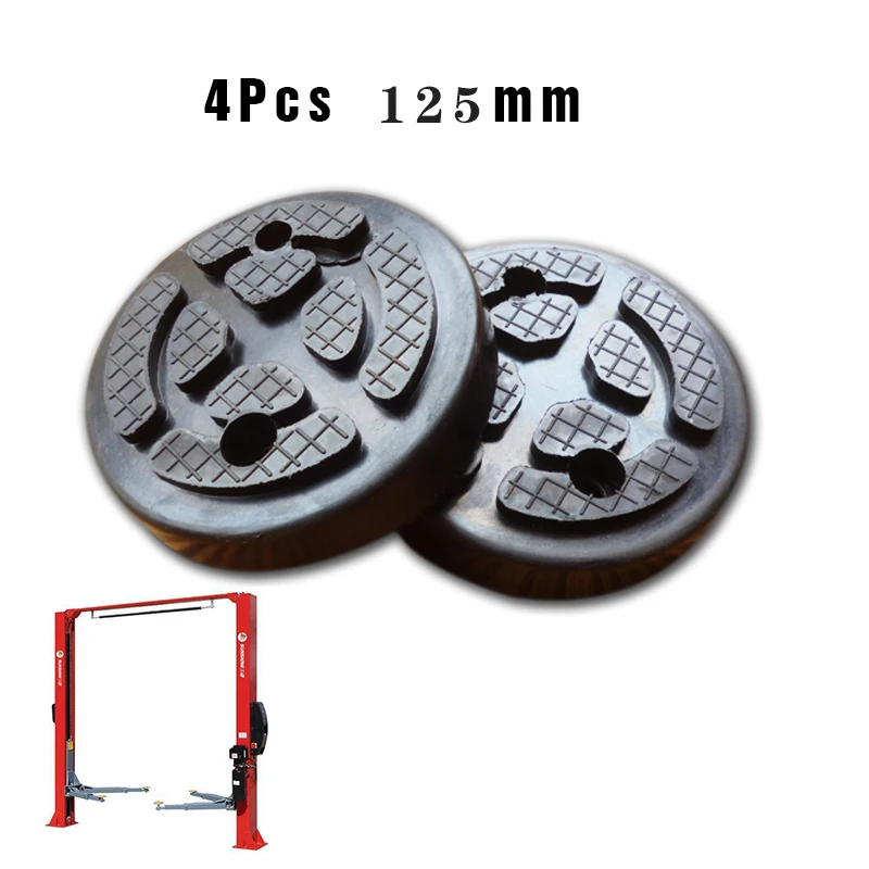 4pcs/lot Balck Color Lift Pad Round Heavy Rubber Pads For Car Truck ...