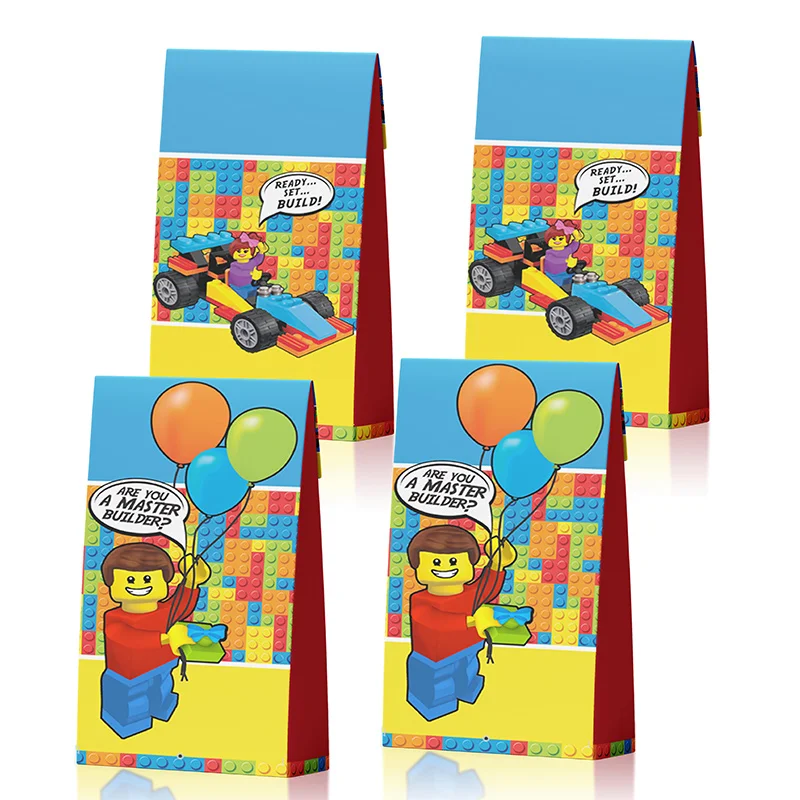 8Pcs-Building-Block-Favor-Bags-Bricks-Candy-Treat-Paper-party-Bags ...