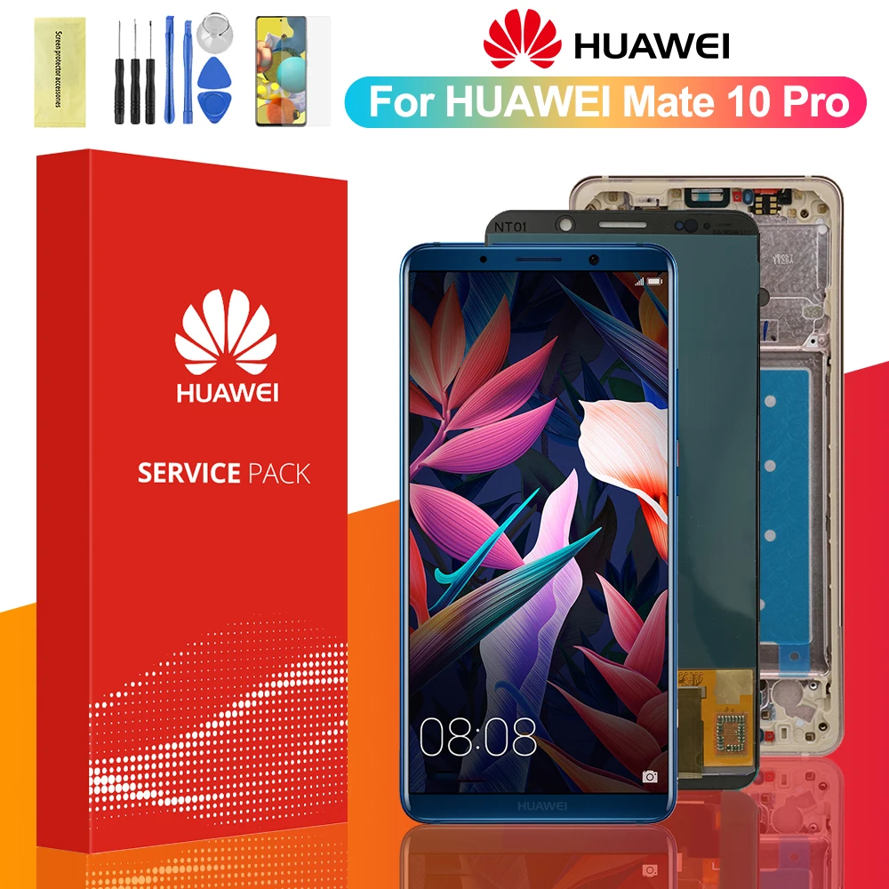 Huawei Mate 10 Pro 오리지널 LCD 디스플레이 터치 스크린 디지타이저 어셈블리, 화웨이 메이트 10 프로용 6.0 인치 LCD 디스플레이|휴대폰 LCD ...