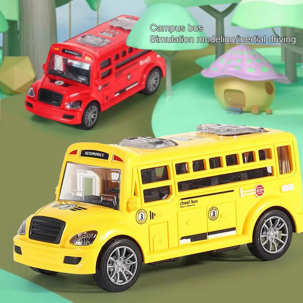 Big-Size-Children-Simulation-School-Bus-Toy-Model-Musical-Inertia-Car ...