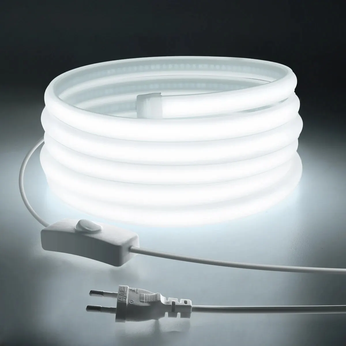 Soft-Glow-COB-LED-Strip-Lights-220V-High-Lumen-LED-Ribbon-Waterproof ...