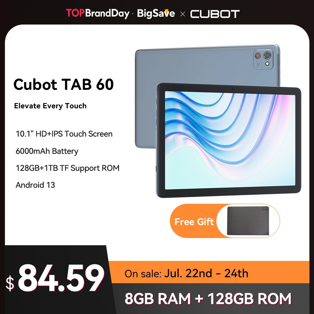 Cubot-TAB-60-2024-New-Tablet-Android-13-Octa-Core-8GB-RAM-4GB-4GB-128GB ...