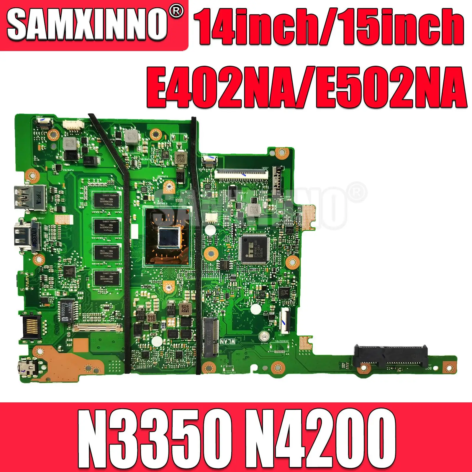 E402NA-E502NA-Laptop-Motherboard-with-2GB-4GB-RAM-N3350-N4200-CPU-For ...