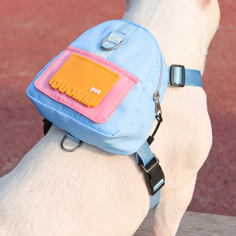 Cute-Dog-Backpack-Waterproof-Dogs-Puppy-Bag-With-Harness-Convenient ...