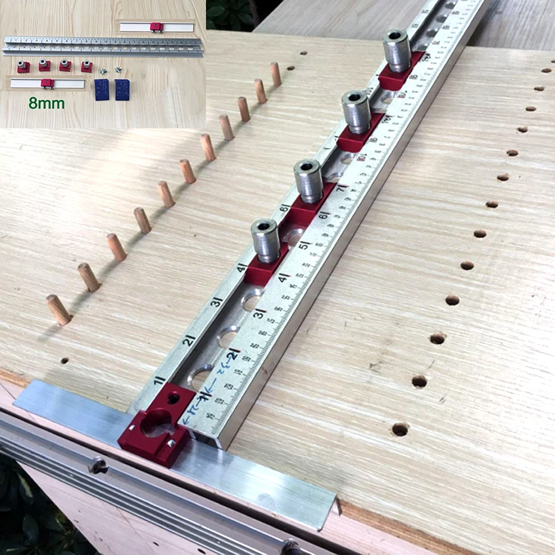 Dowelling Jig Self Centering Drilling Hole Guide Locator Puncher ...