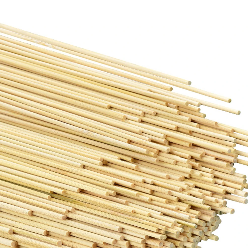 100Pc-30CM-2MM-Thin-Bamboo-Stick-DIY-for-Model-Wood-Handmade-Hobby ...