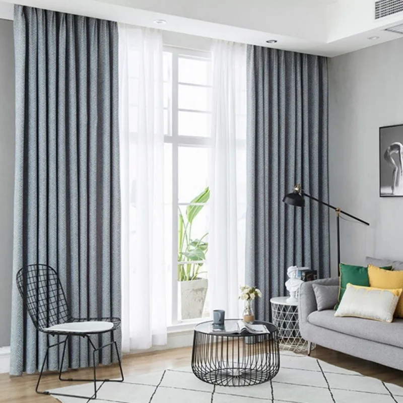 Modern Curtain Fabric Texture