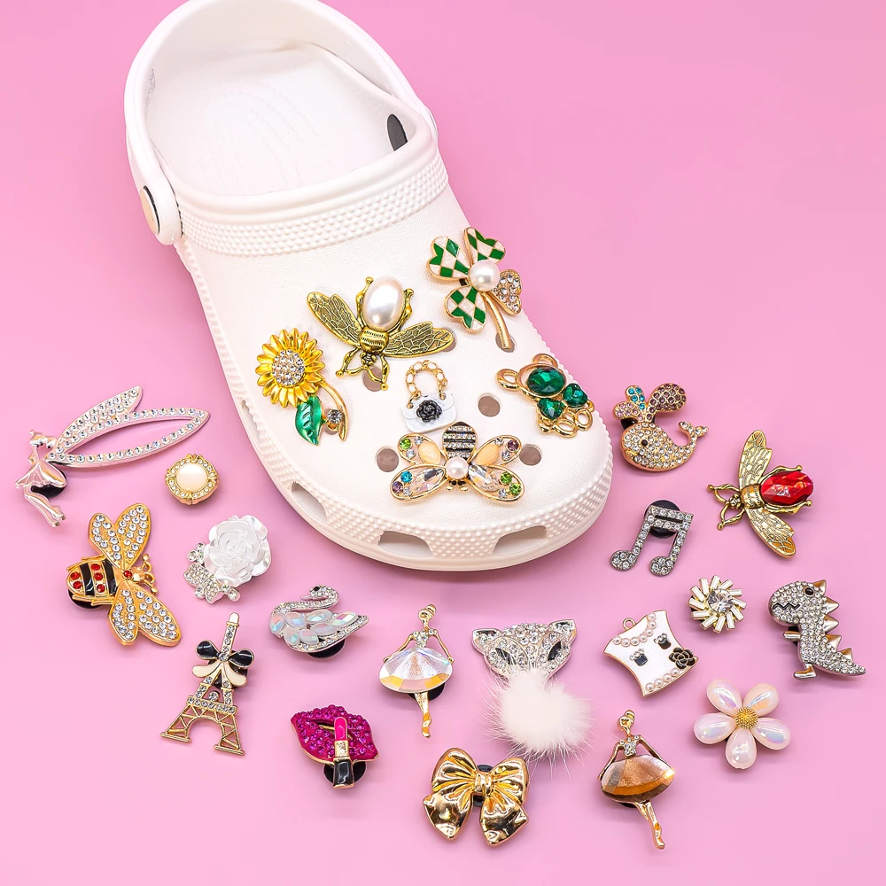 1PCS-Metal-Shoe-Charms-Cute-Insect-Shoe-Accessories-Pin-for-Clog-Love ...