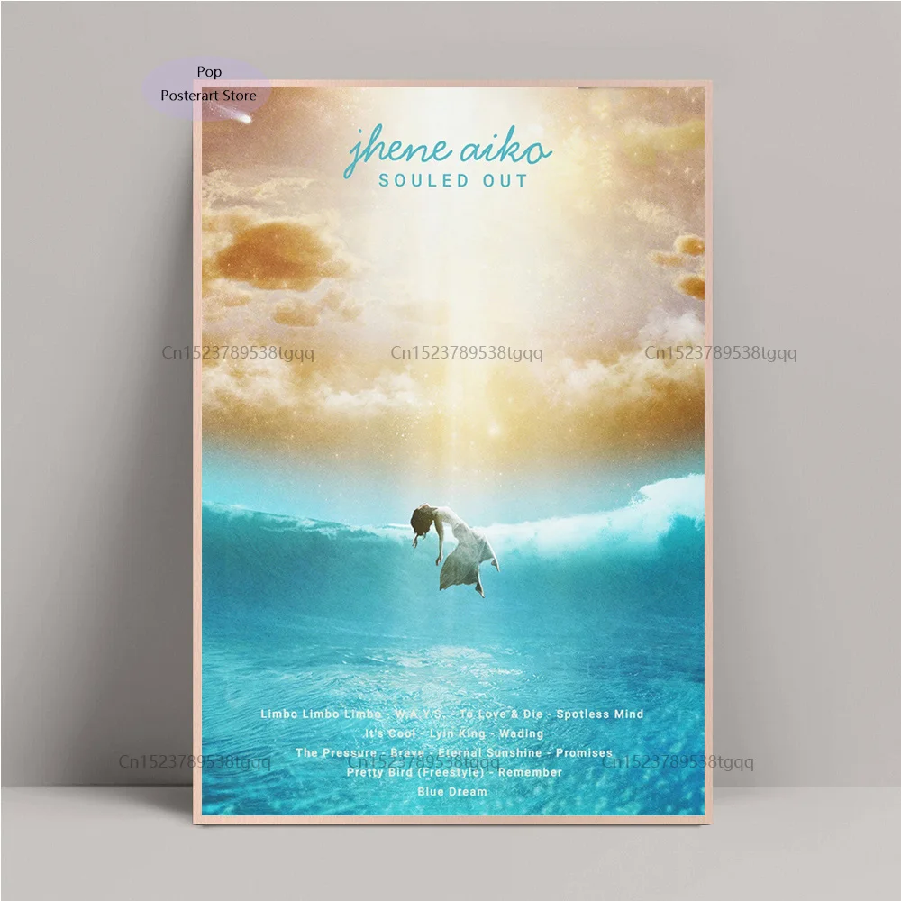 Jhene Aiko Poster Sailing Souls Poster Album Cover Poster, 40% OFF