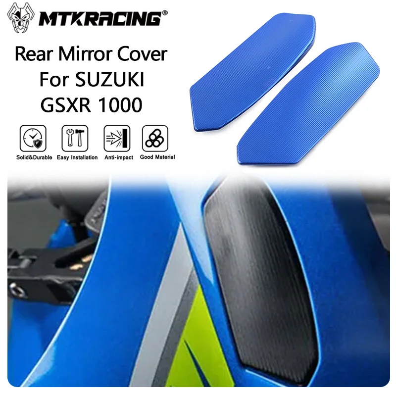 MTKRACING-Rear-Mirror-Cover-For-SUZUKI-GSXR-1000-2017-2023-Motorcycle ...