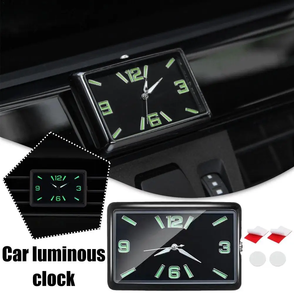 Car-Clock-Automobile-Internal-Stick-On-Mini-Digital-Fashion-Watch-Auto ...