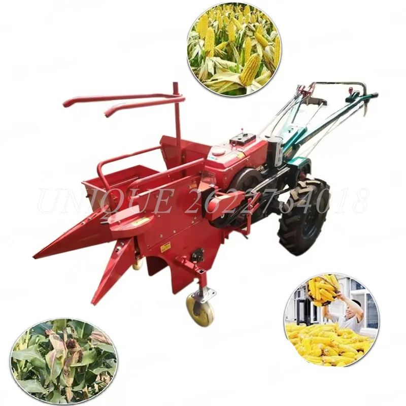 Professional-Drive-Corn-Harvester-Corn-Skinning-Machine-Farm-Reaper ...