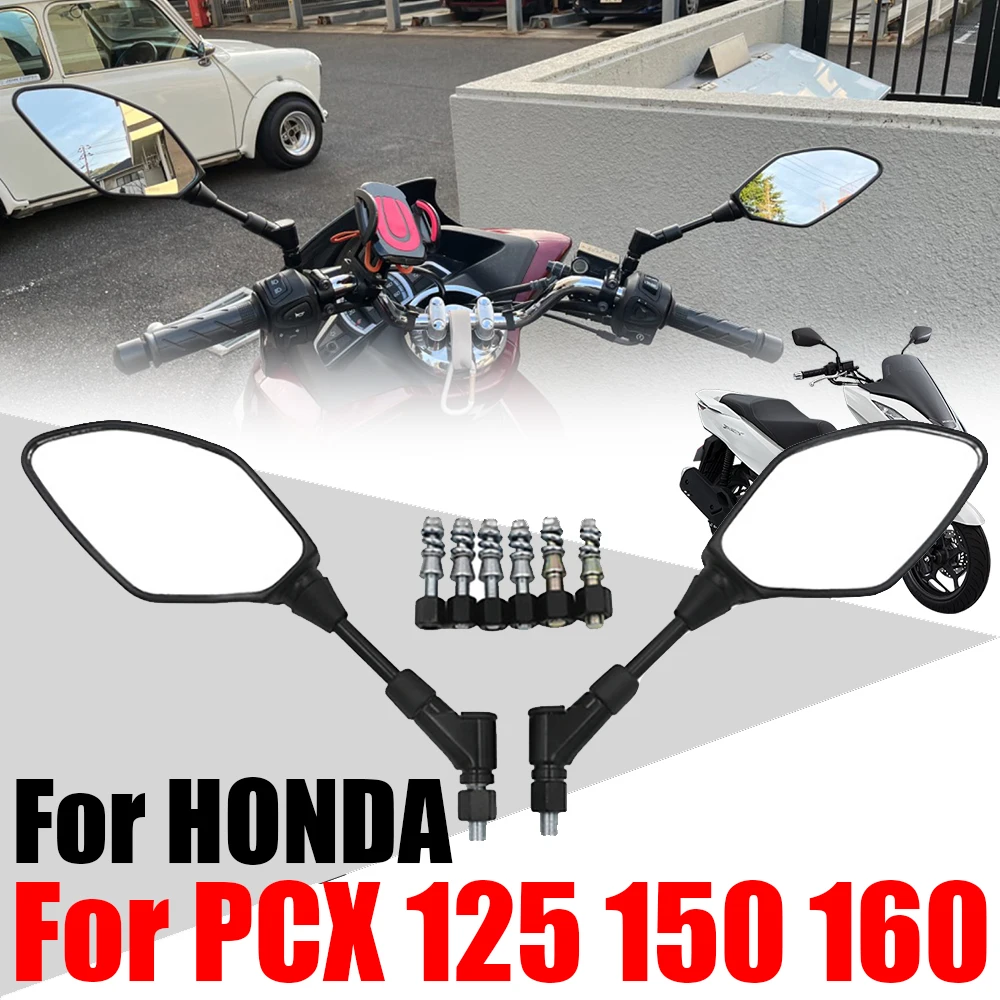 혼다 PCX125 PCX150 PCX160 PCX 160 150 125 용 오토바이 백미러, 사이드 미러 백미러 액세서리| | - AliExpress