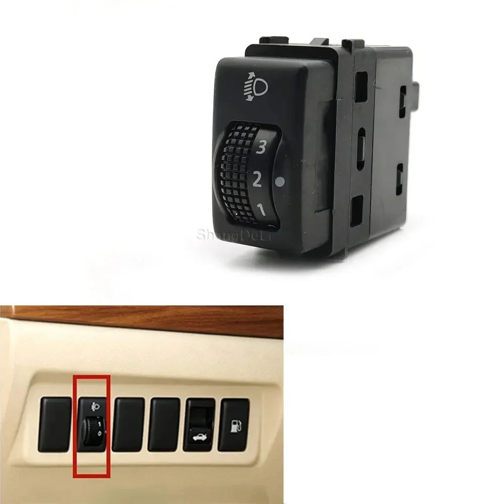 1PC-Car-Headlight-Adjustment-Switch-Light-Button-for-Nissan-Teana ...
