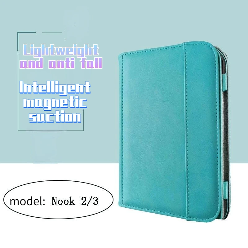 For-Nook-2-3-E-Book-Leather-Protector-Case-Simple-Touch-Luxury-Flip ...