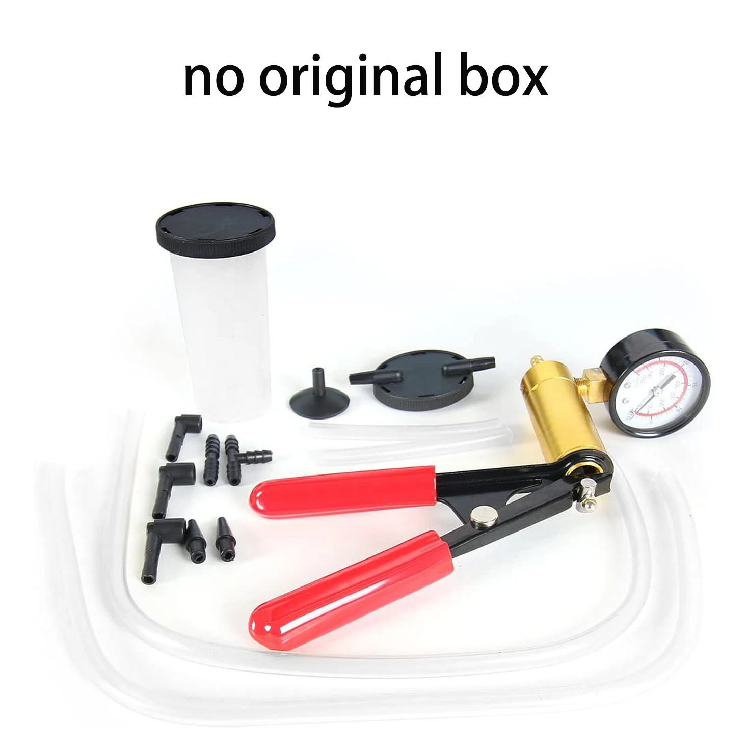 2 in 1 Brake Bleeder Kit Hand held Vacuum Pump Test Set for Automotive ...