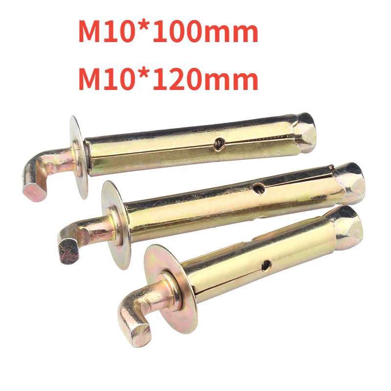 1pcs M10 Heavy Duty Wall Bolts Expansion Screw Anchor Hook Water Heater ...