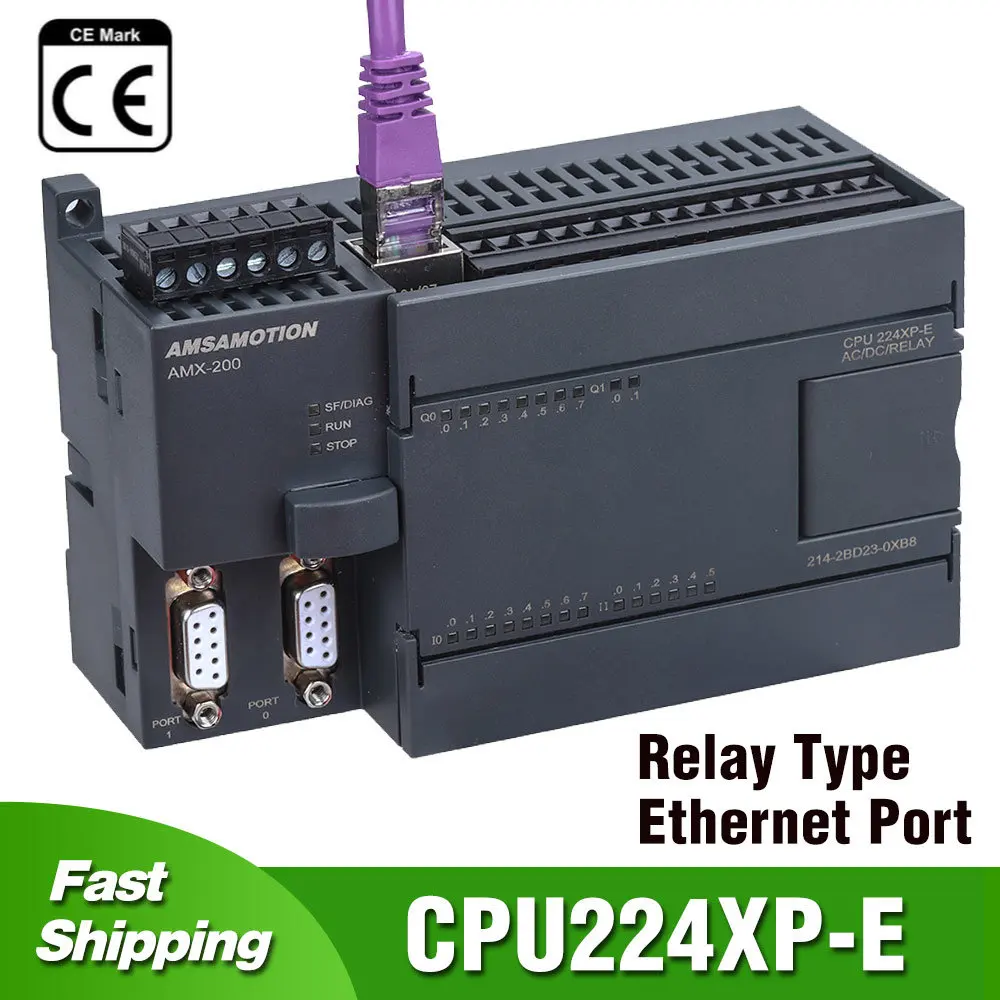 CPU224XP-CPU224-E-PLC-Ethernet-Para-Siemens-S7-200-program-vel ...