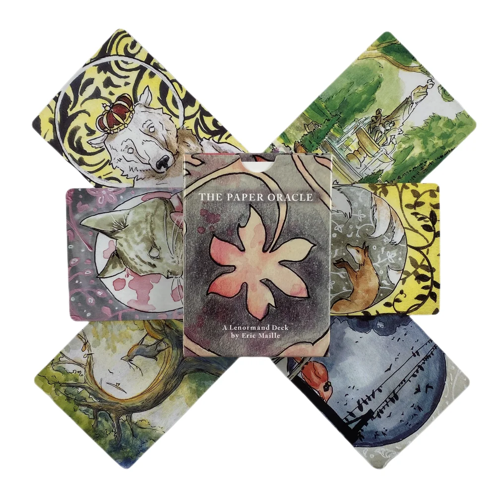 The-Paper-Oracle-Cards-Divination-Lenormand-Leisure-Party-Table-Game ...