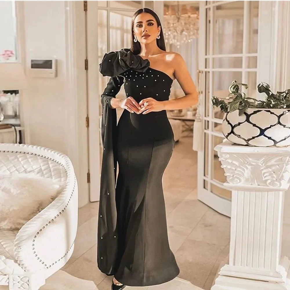 Robe-de-Soir-e-de-Forme-Sir-ne-Manches-sulfpour-Femme-Magnifique-Tenue ...