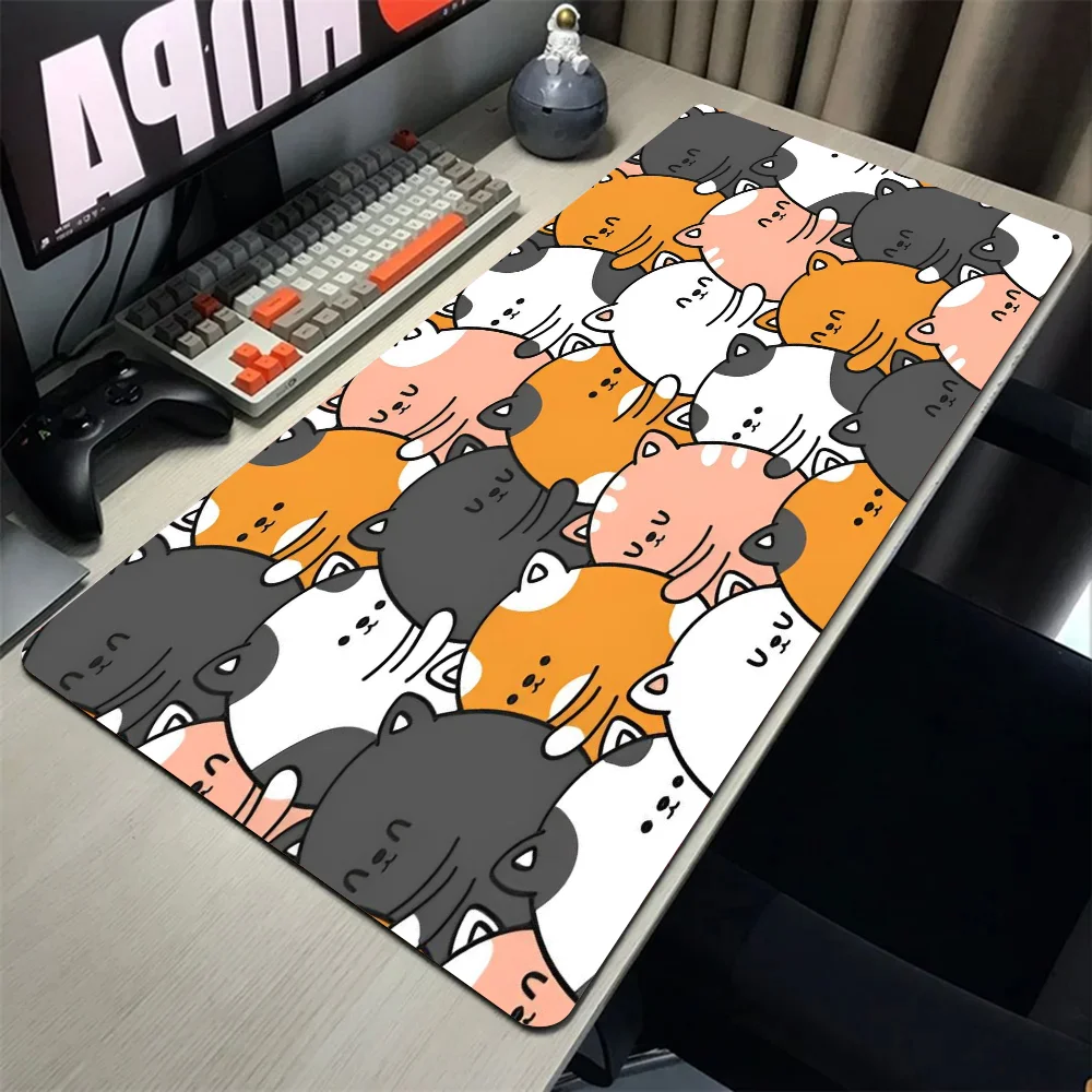 White-Black-Large-Mouse-Pad-Simple-Mat-900x400-Pc-Gamer-Gaming-Mouse ...