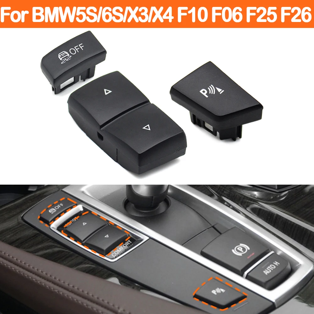 Interior-Car-Antislip-OFF-Sport-Model-Radar-Parking-Switch-Button-For ...